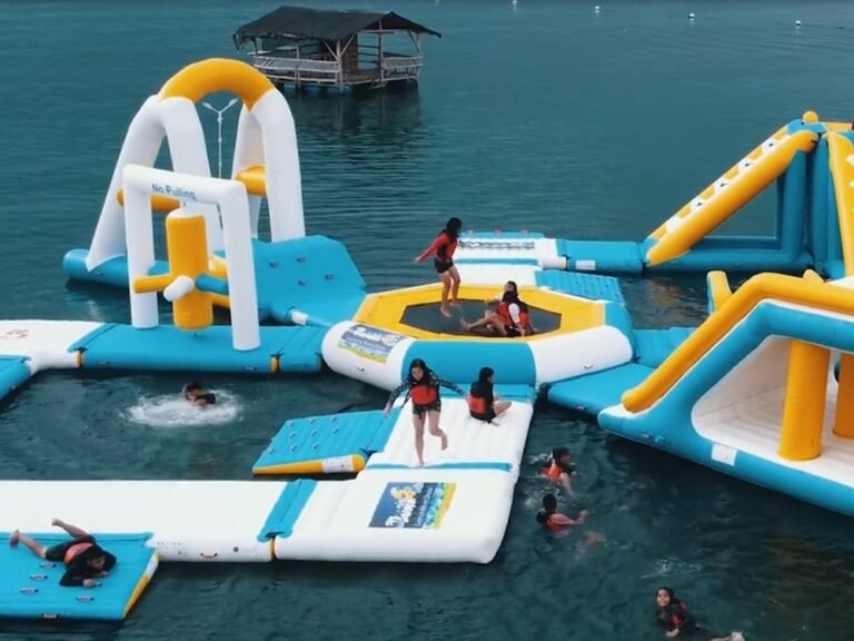 Water Park Obstacle Course In Philippines - Bouncia |Inflatable Water ...