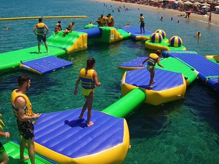 Water Obstacle Challenge | Inflatable Water Park Attraction