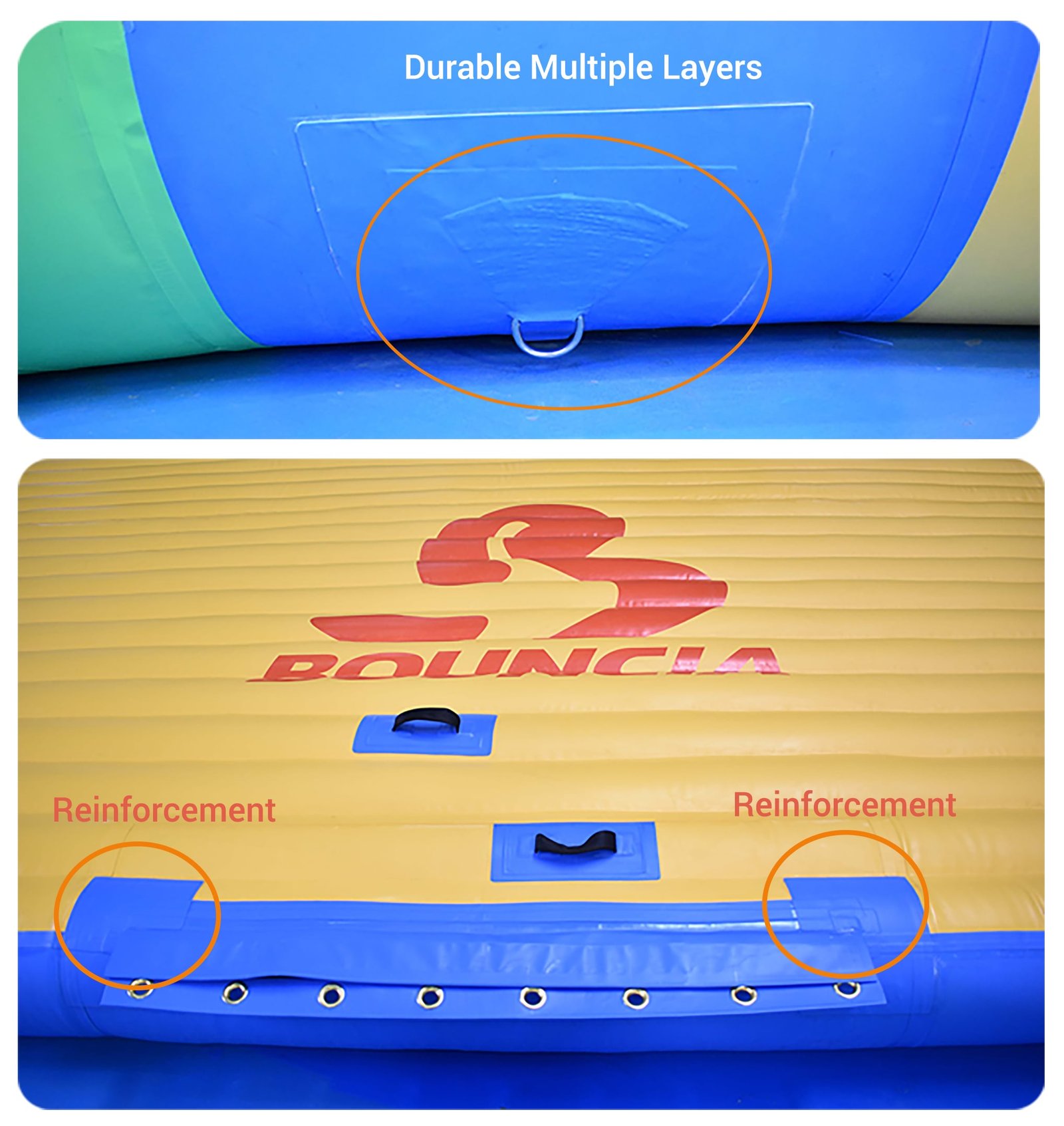 Bouncia Floating Water Park Equipment For Open Water