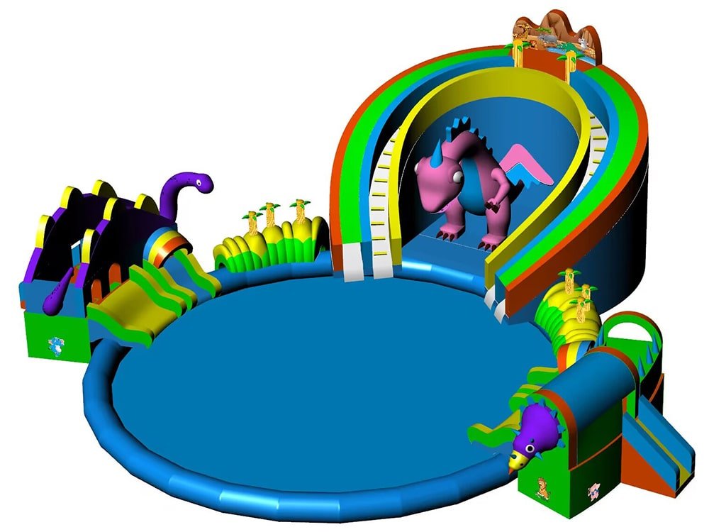 Mobile Water Park-Operate Portable Water Park Anywhere