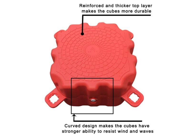 Durable Plastic Floating Dock Blocks | Build Your Dream Marina